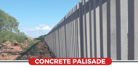 Concrete Palisade Fencing | Maximum 2.4m & Low Maintenance